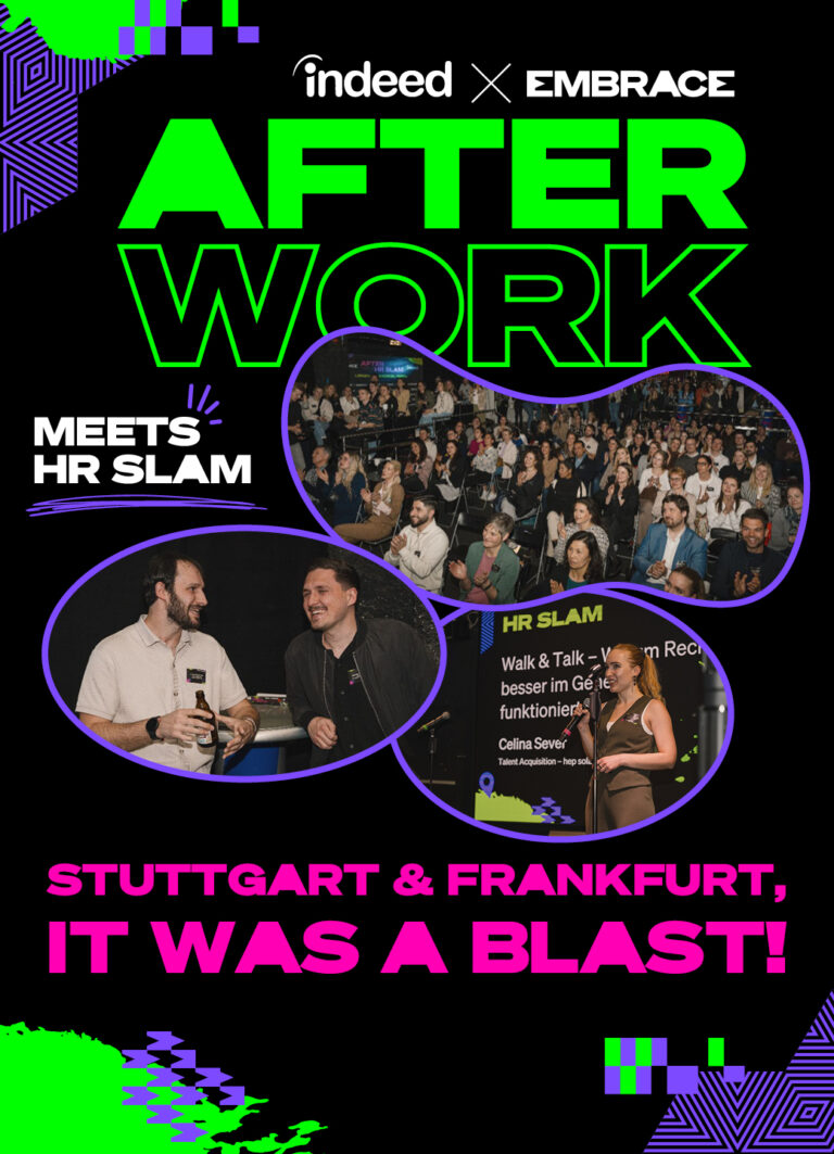 EMBRACE HR SLAM – Das neue Afterwork Format